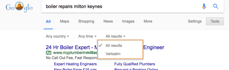 The Anatomy of the Google Search Results | SpotDev